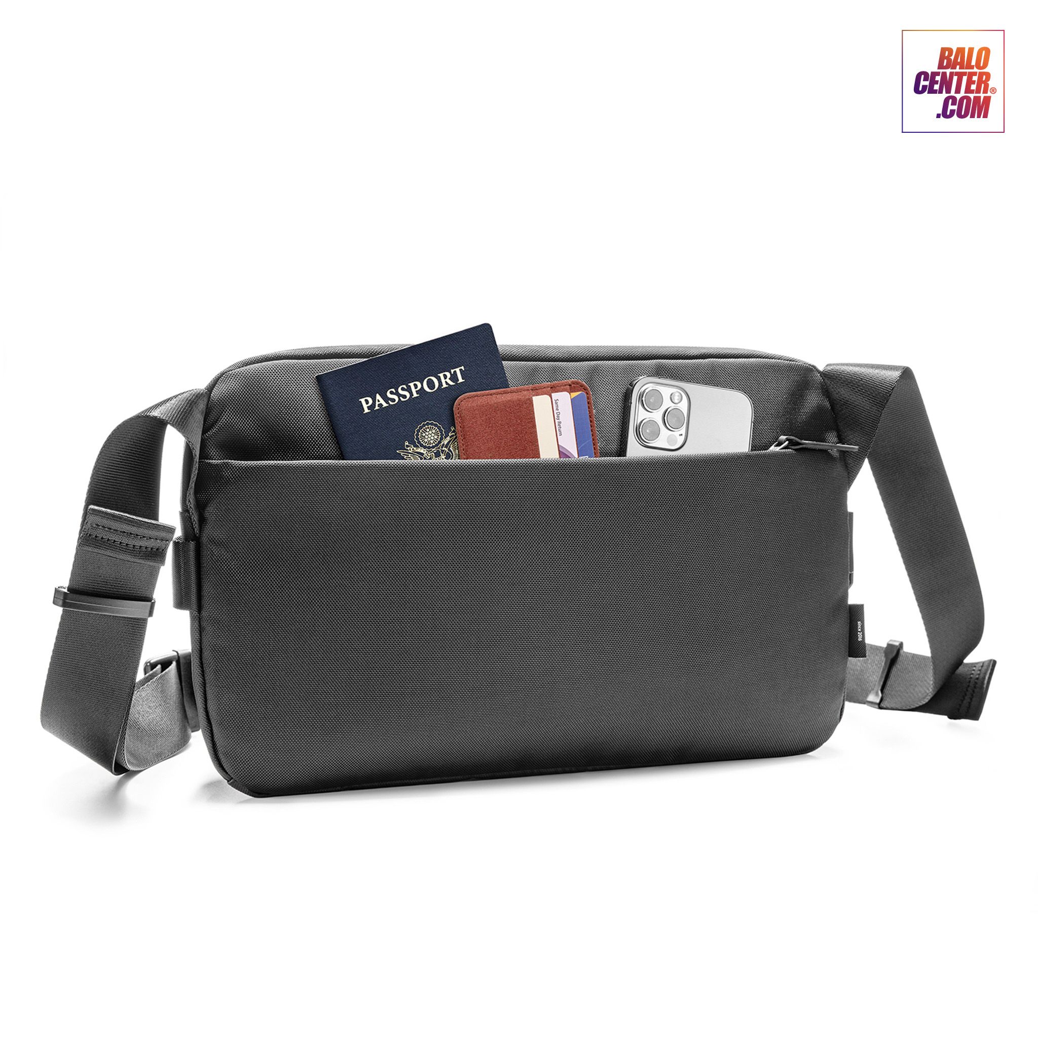 Túi chéo Tomtoc Urban Codura Sling 11" H02-B04D01 | BaloCenter.com – BaloCenter.com - Shop balo ...