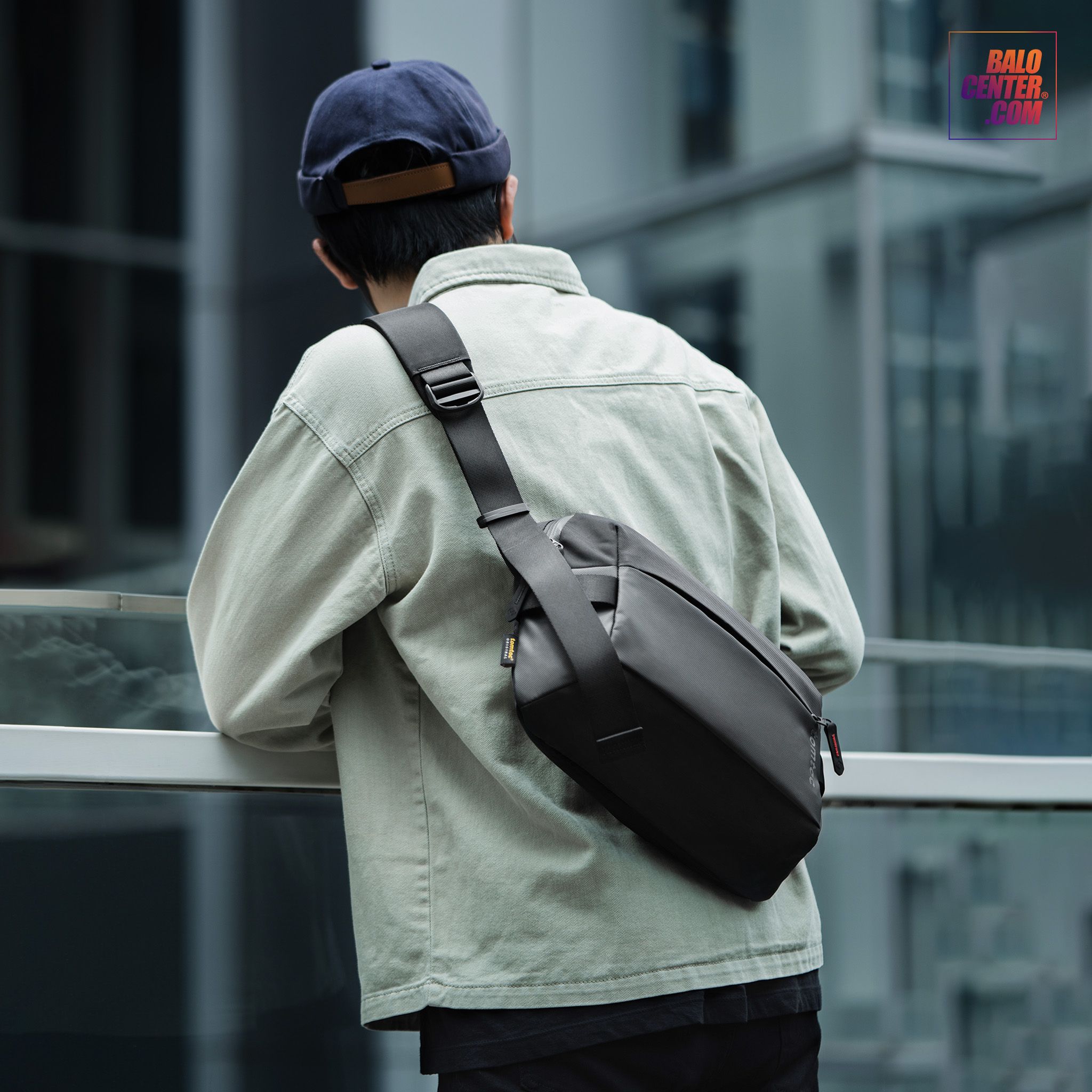 Túi chéo Tomtoc Urban Codura Sling 11" H02-B04D01 | BaloCenter.com – BaloCenter.com - Shop balo ...