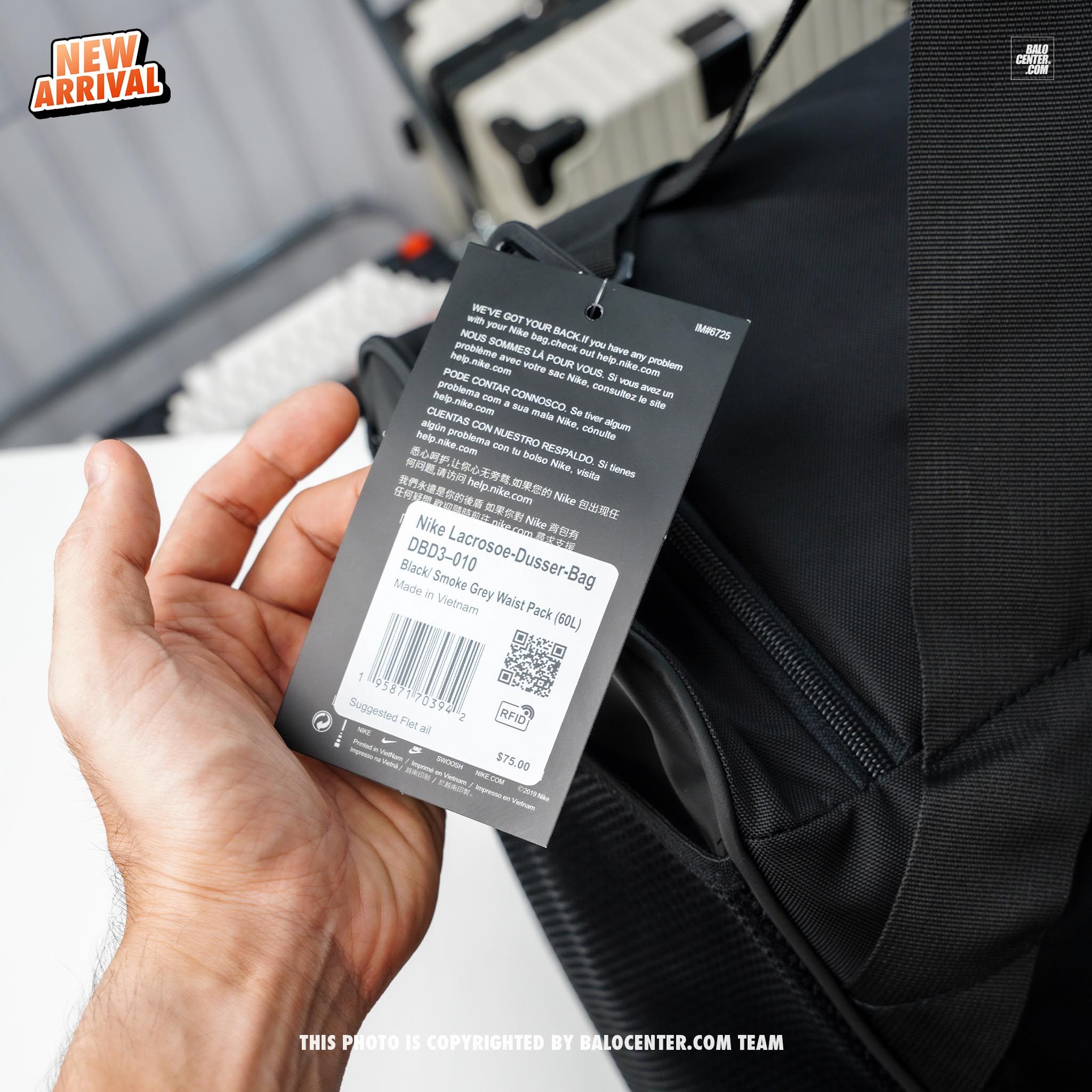 Túi trống Nike Dodge Lacrosse Duffel Bag 60L DBD3-010 | BaloCenter.com ...