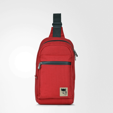 Mikkor The Clarence Sling Backpack Red – BaloCenter.com - Shop balo ĐẸP ...