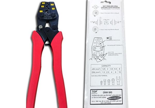 Kìm bấm cosse số 25 TOP 335mm VNE-0125 – minhtriet.com.vn