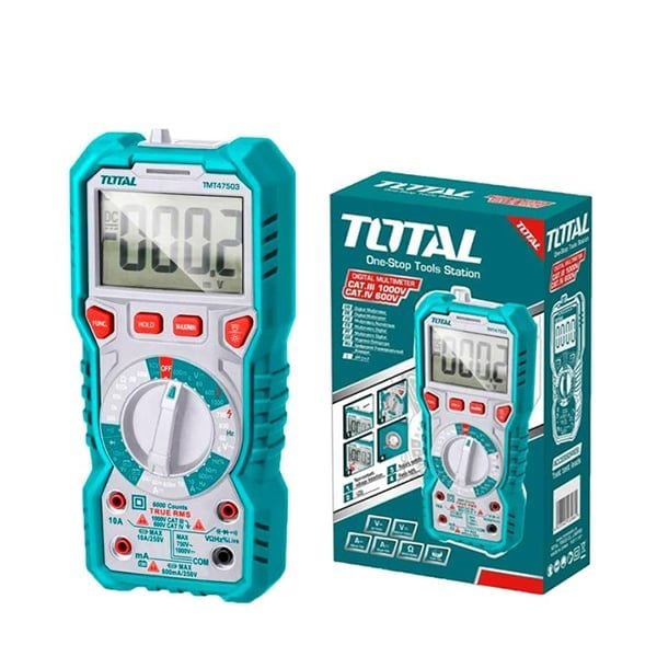 Đồng Hồ Đo Điện Vạn Năng 600A Total TMT47503 – minhtriet.com.vn
