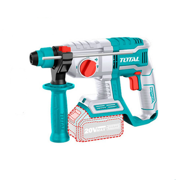 Máy Khoan Búa Pin Total TRHLI20208 – 20V, Khoan Bê Tông 20mm ...