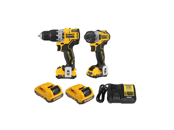 Combo 12V DCD701 + DCF601 + 2pin 2Ah + sạc DCB112 + Valy STANLEY DCK26 ...