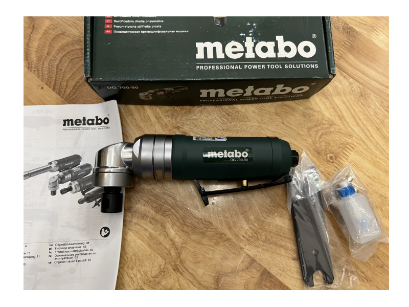 MÁY MÀI KHUÔN KHÍ NÉN METABO DG 700-90 – minhtriet.com.vn