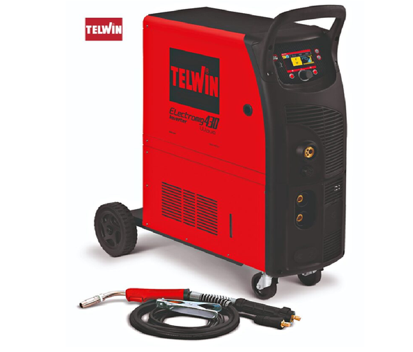 Máy Hàn MIG TELWIN ELECTROMIG 430 WAVE – 400A, 3 Pha, Spool Gun ...