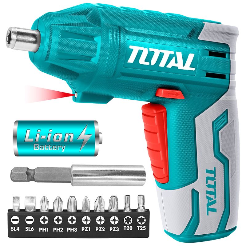 Máy Vặn Vít Dùng Pin 4V Total TSDLI0401 – minhtriet.com.vn