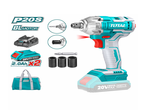 Máy Siết Bulong Và Vặn Vít Total TIWLI20208 – 20V, – minhtriet.com.vn
