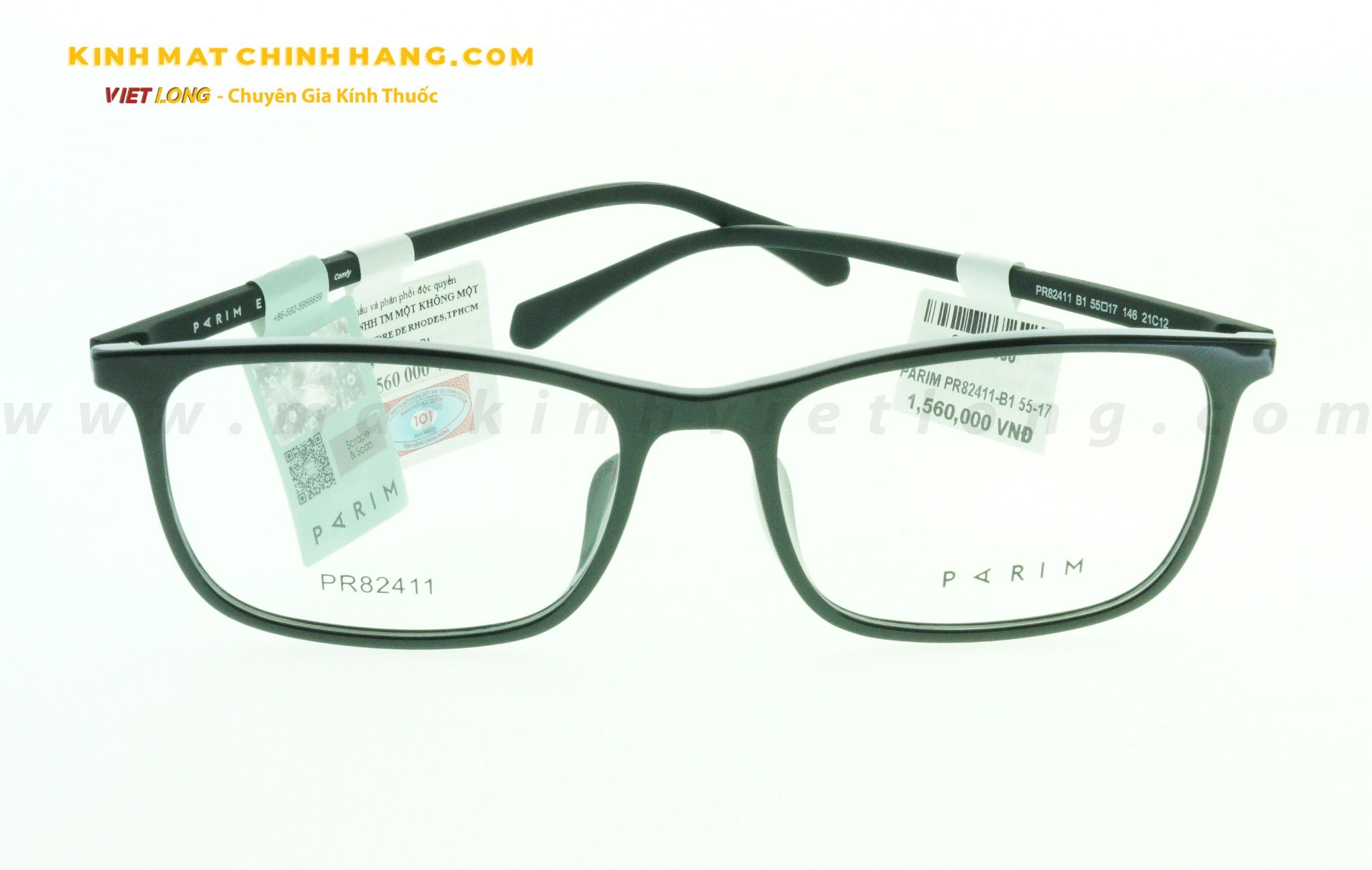 GỌNG KÍNH PARIM PR82411-B1 xuất xứ TAIWAN – VIỆT LONG - Chăm sóc mắt ...