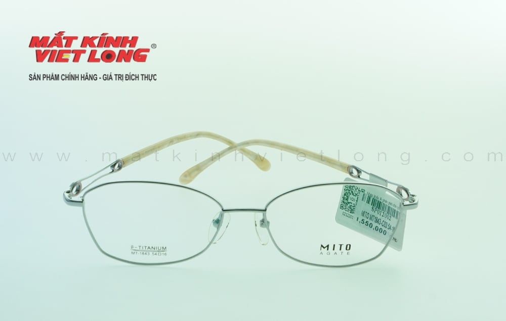 GỌNG KÍNH MITO MT1843-C03 54-16 – VIỆT LONG - Chăm sóc mắt với thời trang