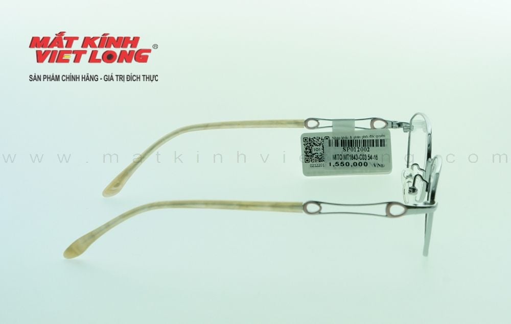 GỌNG KÍNH MITO MT1843-C03 54-16 – VIỆT LONG - Chăm sóc mắt với thời trang