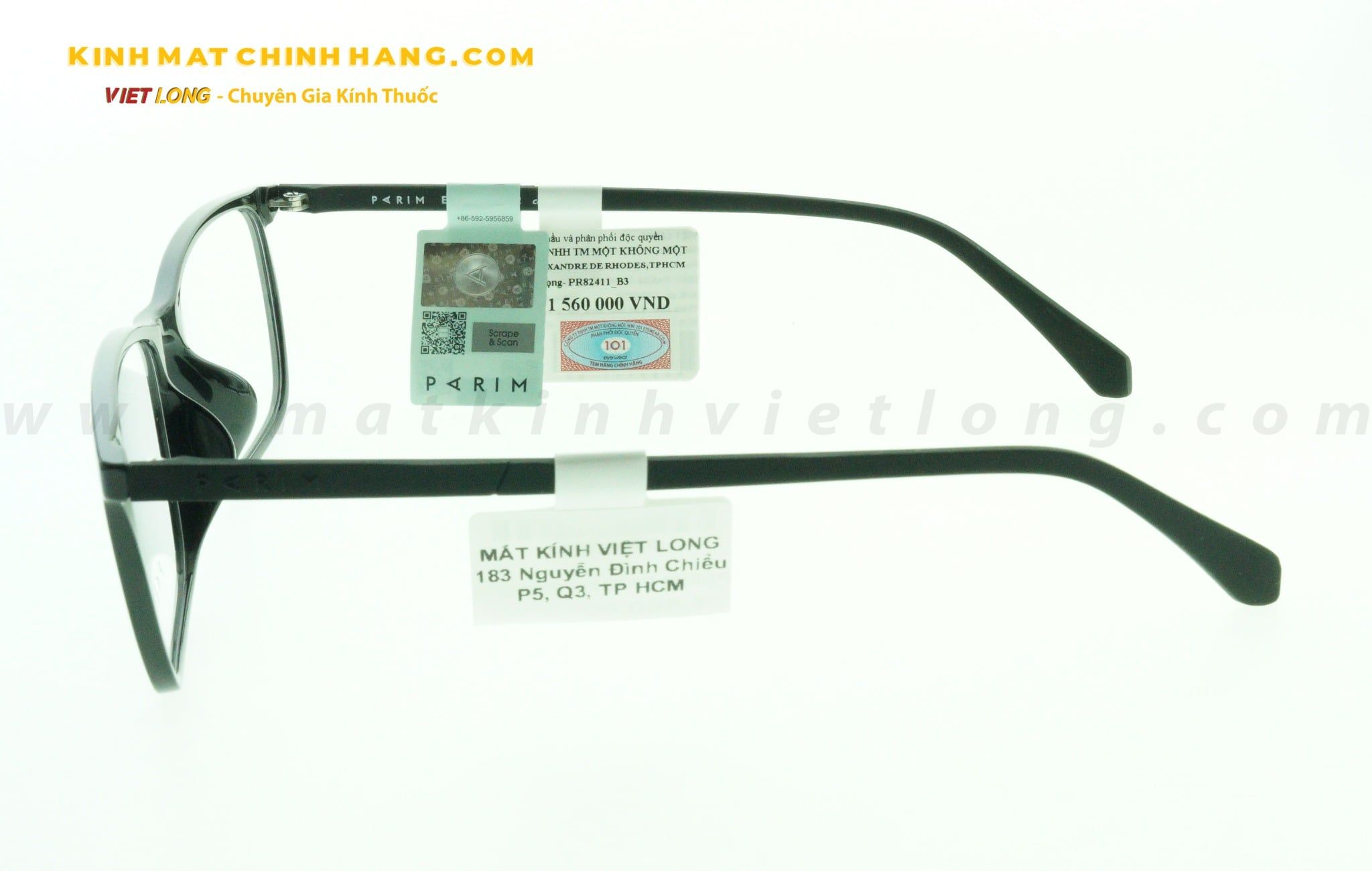 GỌNG KÍNH PARIM PR82411-B3 55-17 – VIỆT LONG - Chăm sóc mắt với thời trang