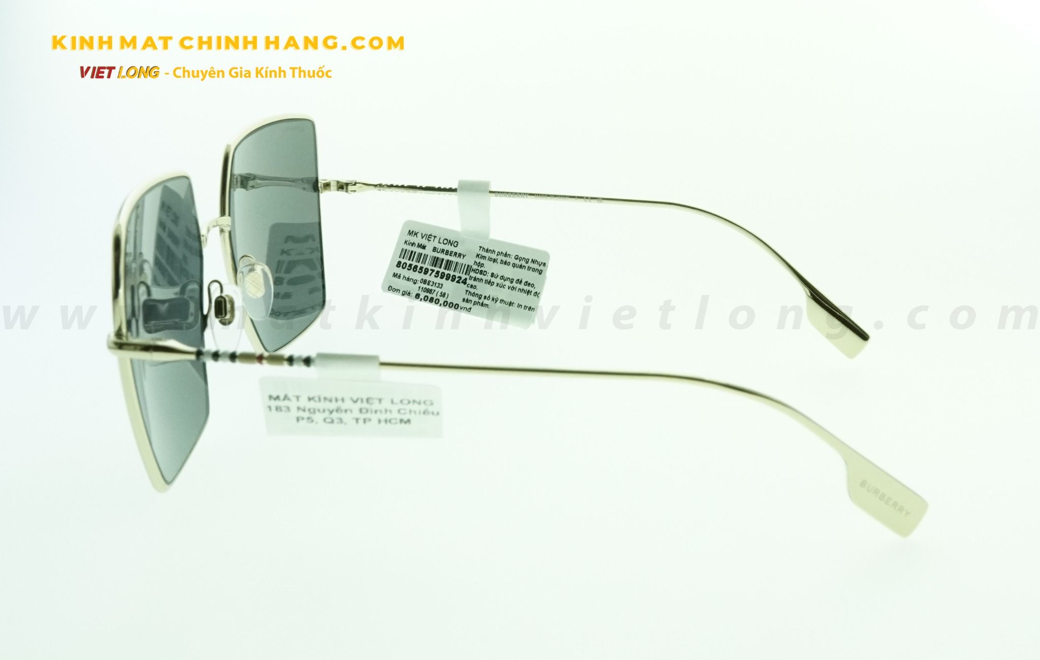 GỌNG KÍNH BURBERRY B3133-1109/87 58-16 – VIỆT LONG - Chăm sóc mắt với ...