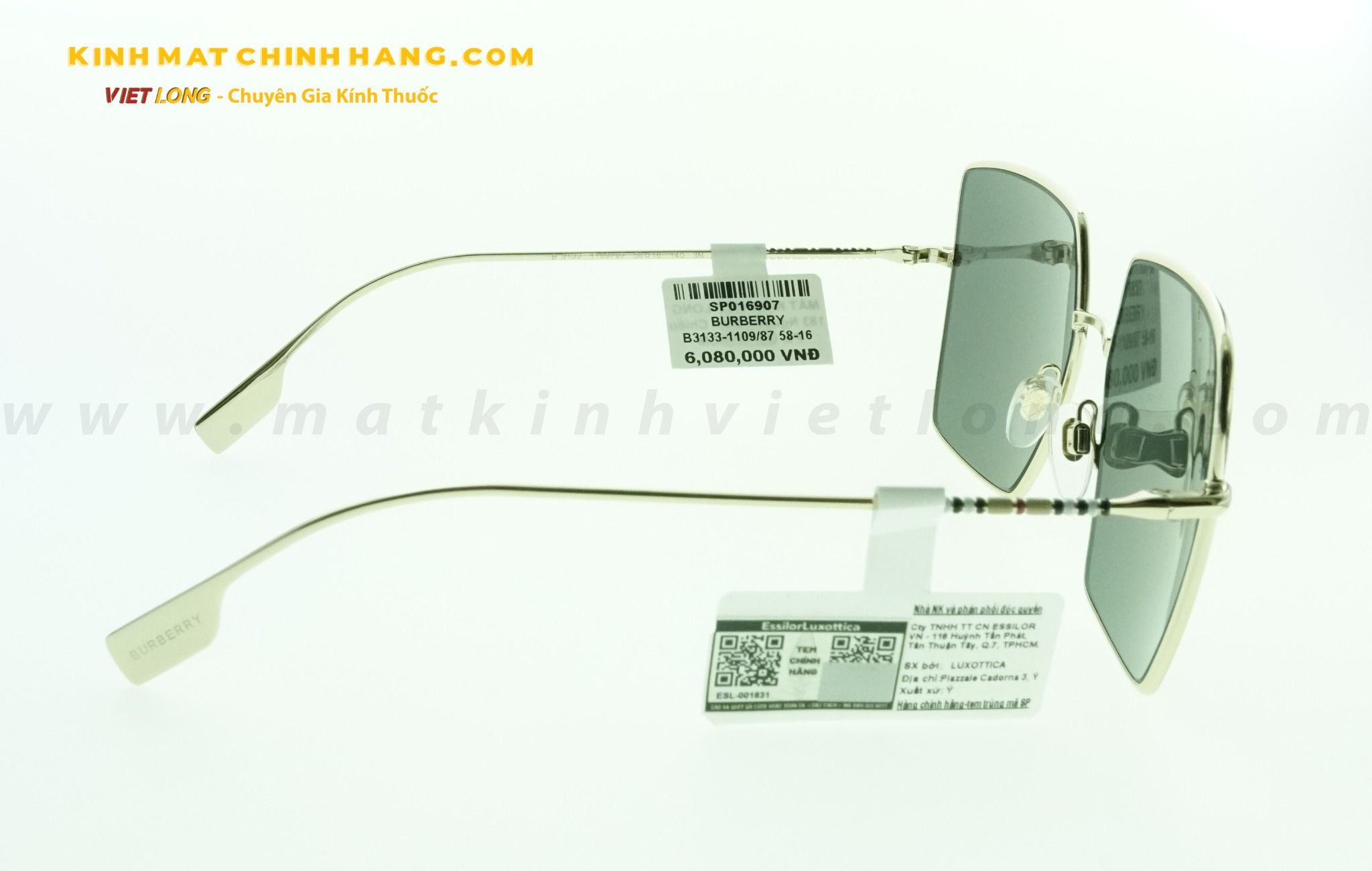 GỌNG KÍNH BURBERRY B3133-1109/87 58-16 – VIỆT LONG - Chăm sóc mắt với ...