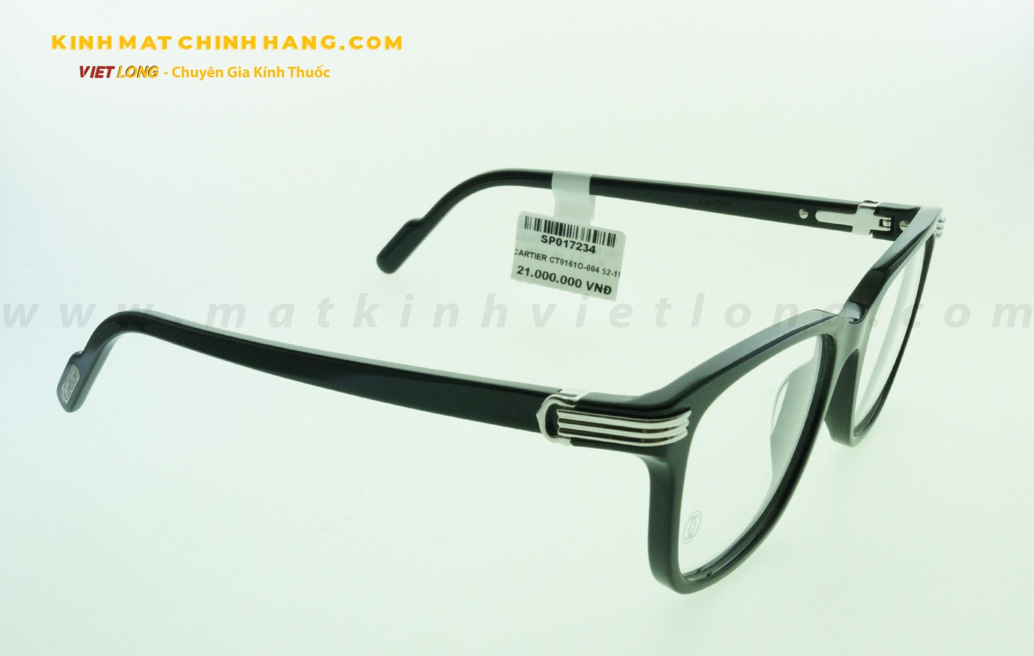 GỌNG KÍNH CARTIER CT0161O-004 52 – VIỆT LONG - Chăm sóc mắt với thời trang