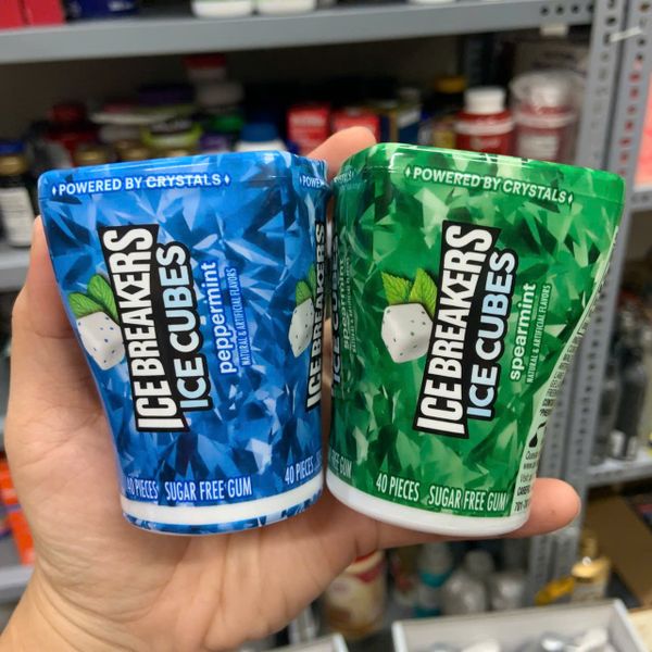 Kẹo cao su không đường suger free Ice Breakers Ice Cubes – EDS