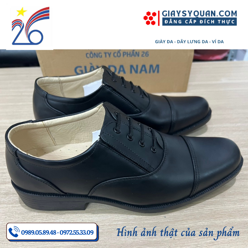 Giày Da Nam 1705 Công Ty Cổ Phần 26 ̣ ( Kiểu Giày Sĩ Quan Cấp Tá ...