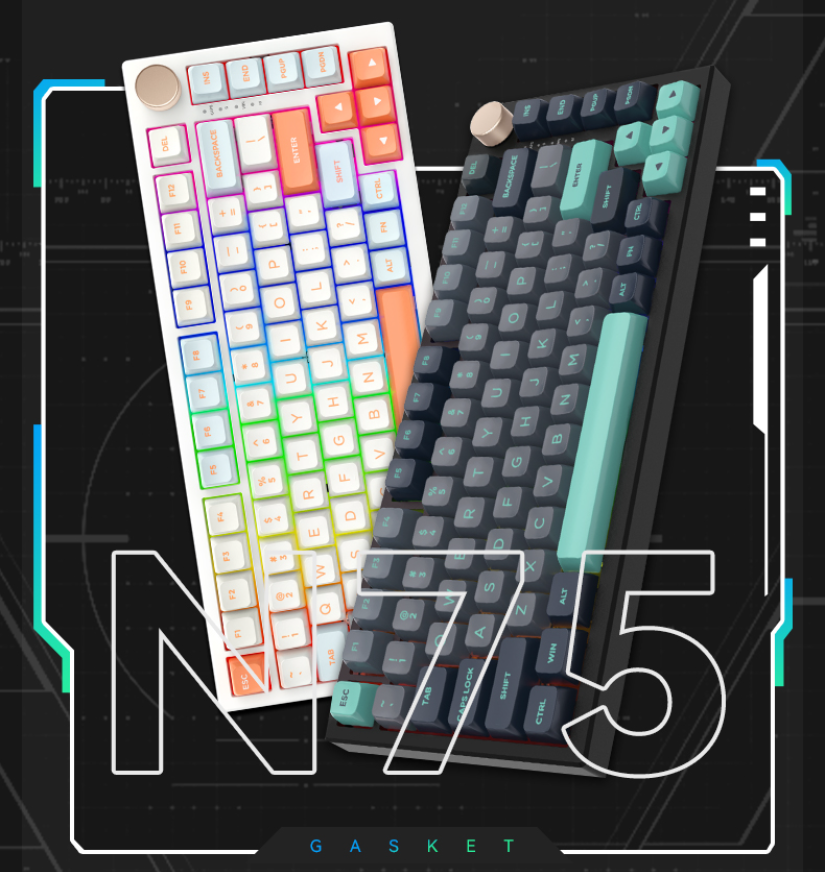 Bàn Phím Cơ Không Dây - VGN N75 Pro | Wireless | Bluetooth - Thế Giới Gear x GEARVN - PC Gaming ...