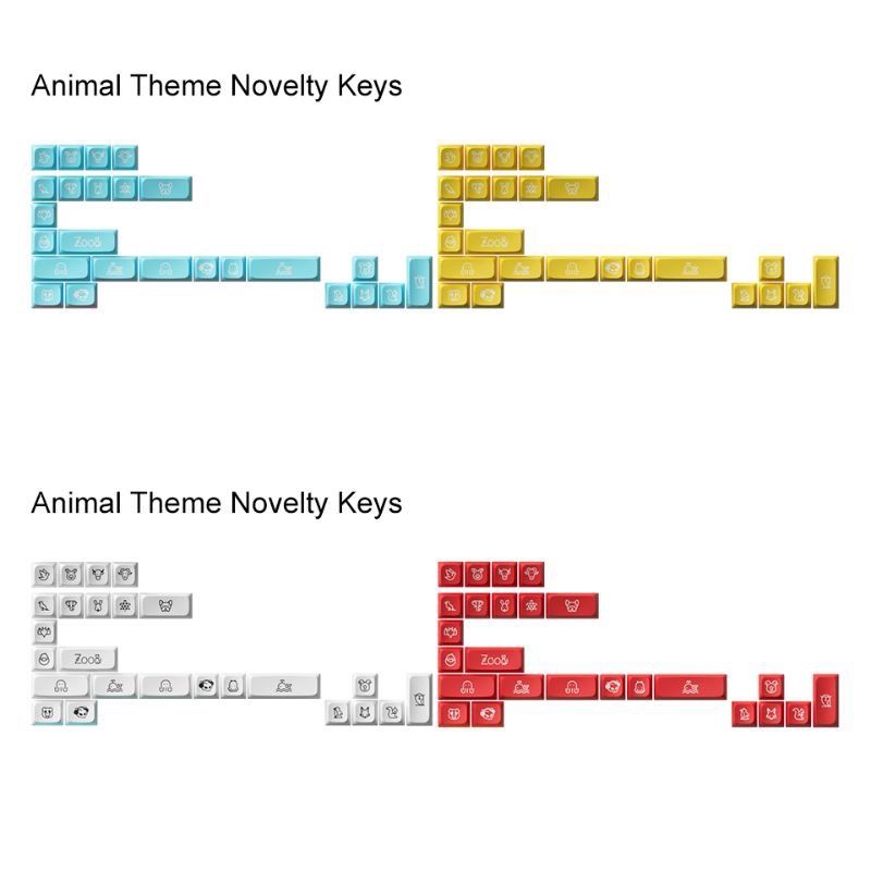 AKKO Keycap Set – WOB ( PBT Double-Shot / MDA Profile / 282 Nút ) - Thế ...