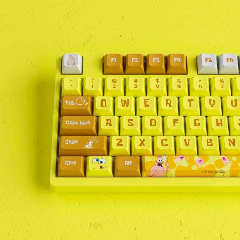 Bàn Phím Cơ AKKO 3098S SpongeBob (RGB / PBT Dye-subbed / JDA profile ...