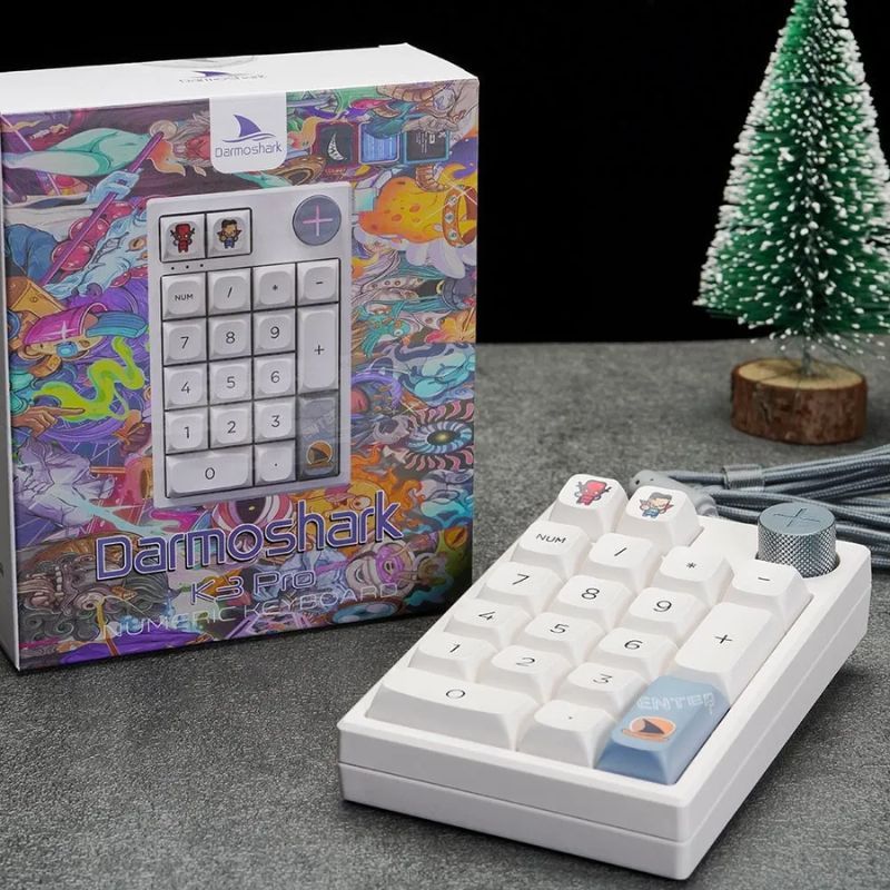 DarmoShark K3 Pro Numpad (Hotswap / Có Núm / Linear Switch) - Thế Giới ...