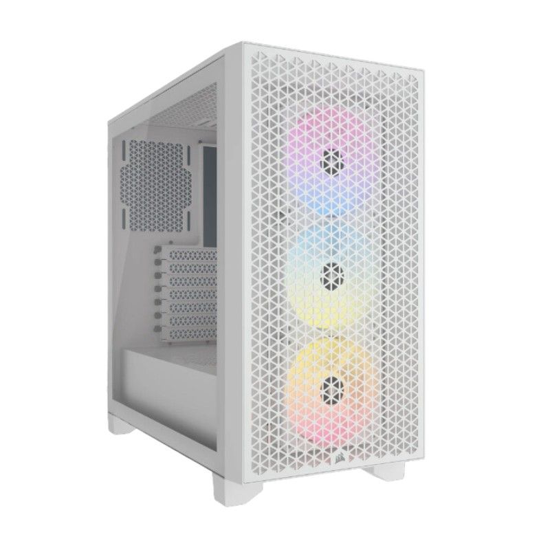 Case Máy Tính - Corsair 3000D | Mid Tower - White - RGB - Thế Giới Gear ...