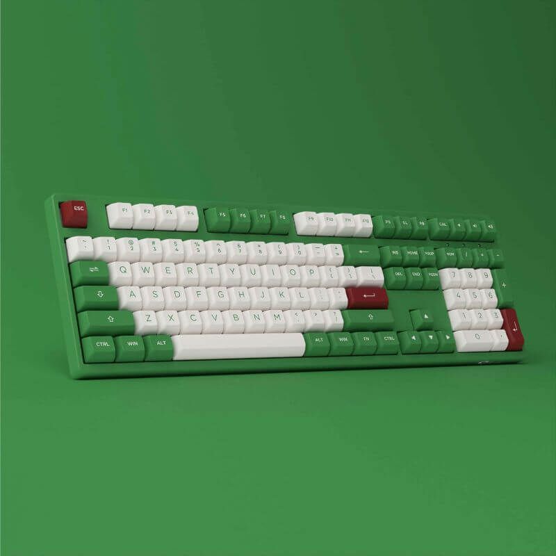 Bàn Phím Cơ Không Dây - AKKO 3108 RF Matcha Red Bean / 2.4Ghz / Type C ...