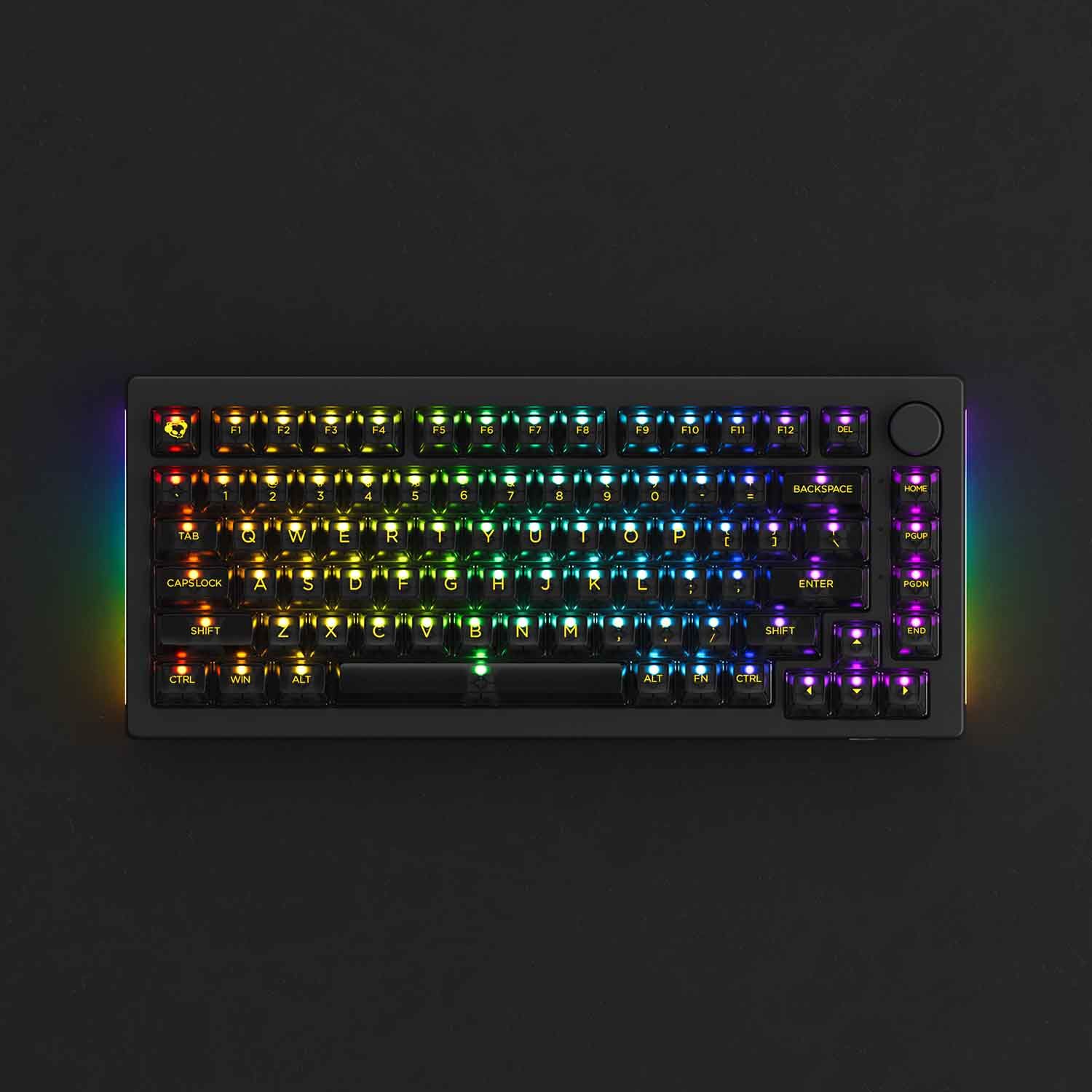 AKKO Clear Keycaps Set v2 – Black ( PC / ASA profile / 155 nút ) - Thế ...