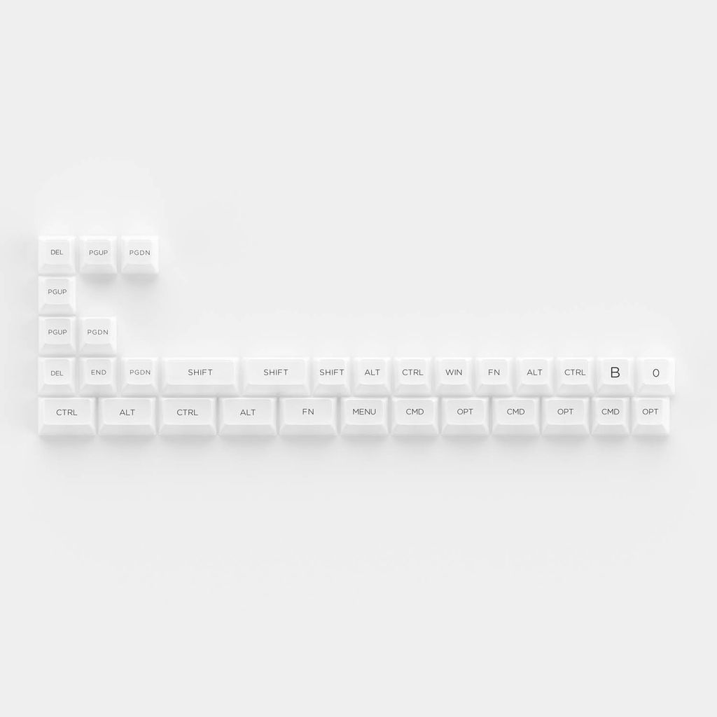 AKKO Clear Keycaps Set v2 – White ( PC / ASA profile / 155 nút ) – Giải ...
