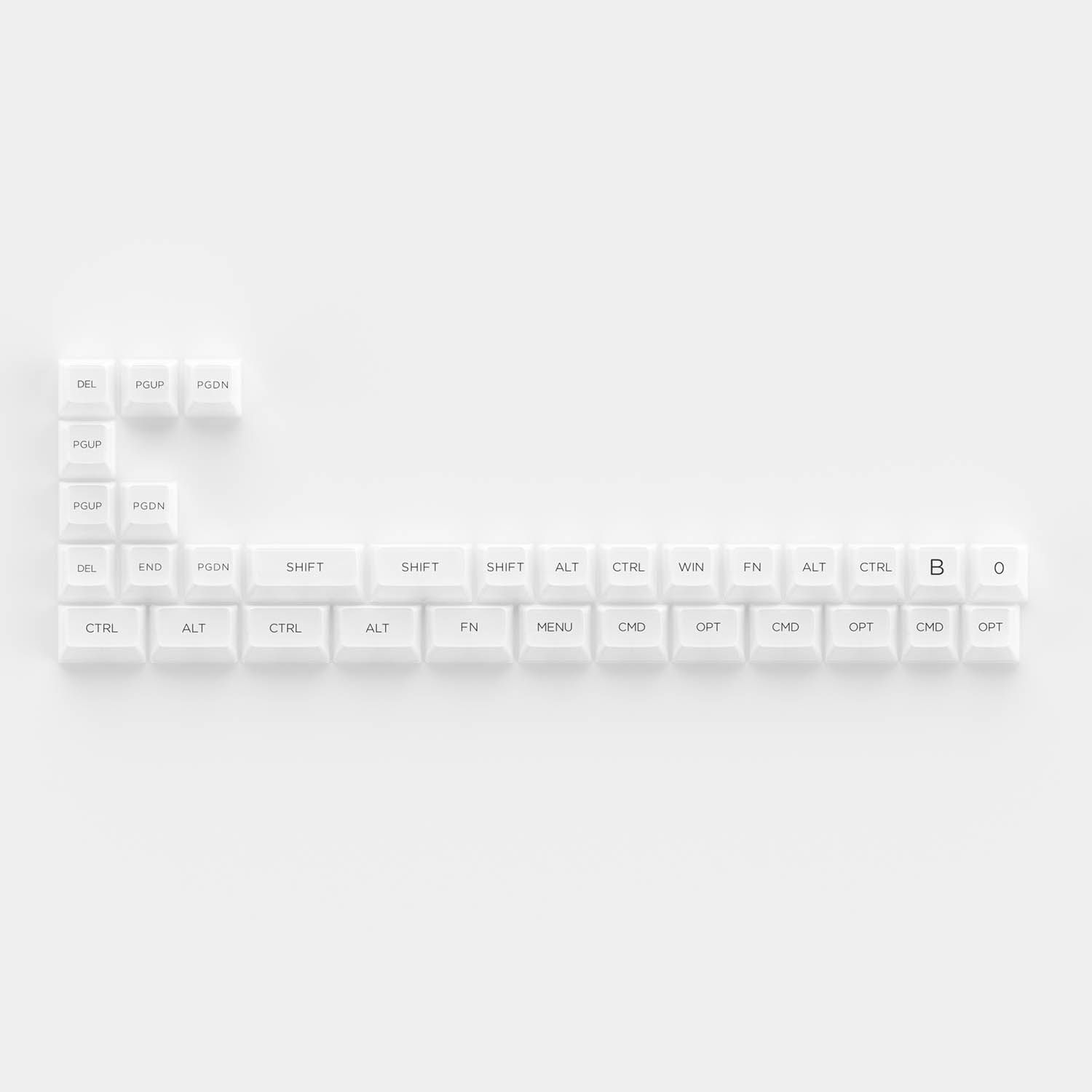 AKKO Clear Keycaps Set v2 – White ( PC / ASA profile / 155 nút ) - Thế ...