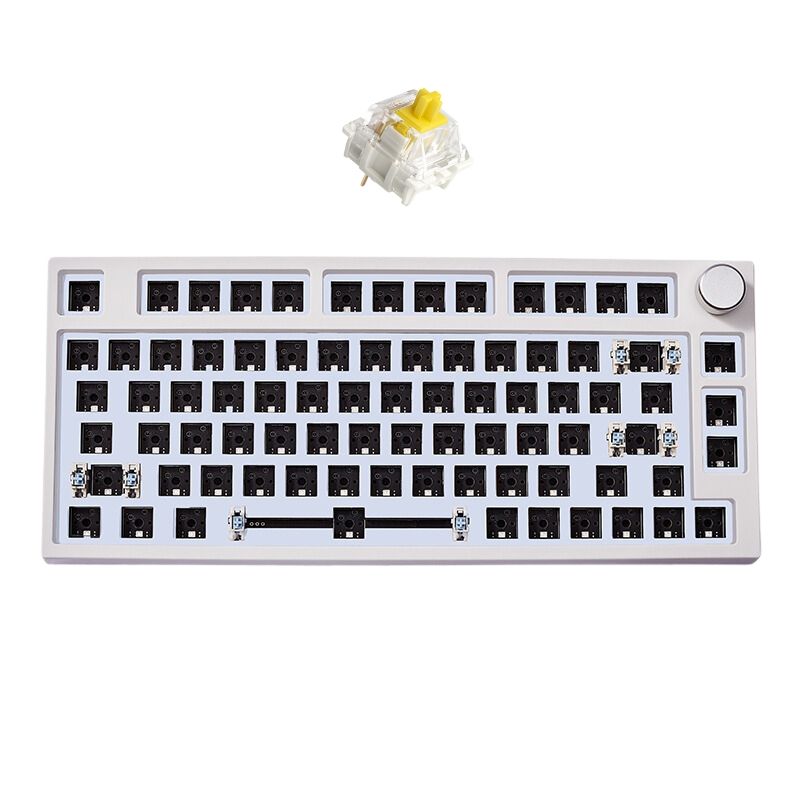 KIT Bàn phím cơ Keydous NJ80 AP (White) - Thế Giới Gear PC, Gaming Gear ...
