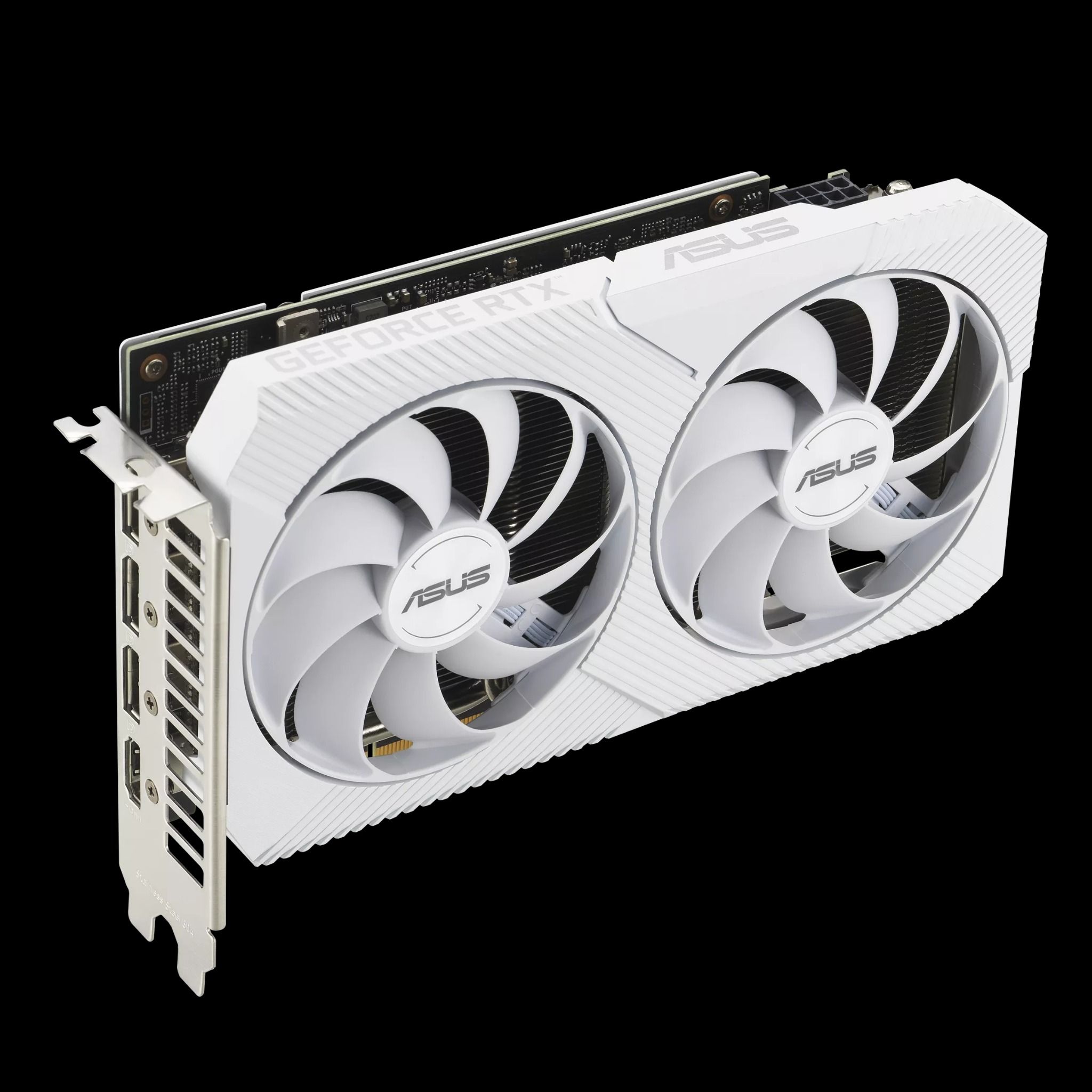 Card Màn Hình - VGA ASUS Dual GeForce RTX 3060 White O8G GDDR6 - Thế ...