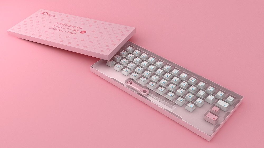 Keycap Akko World Tour Tokyo R2 – 49 keys (Language Kit) - Thế Giới ...