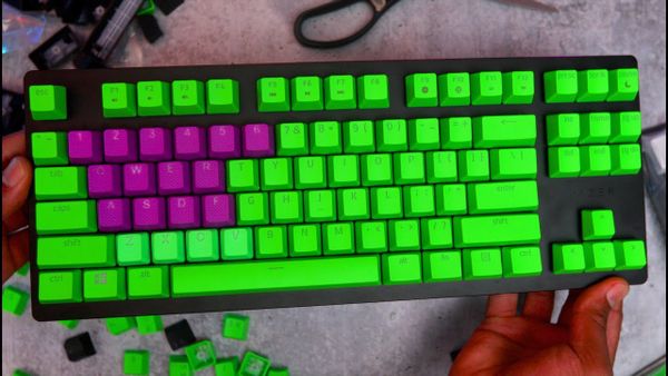 Keycap Razer PBT Upgrade Set - Green - Thế Giới Gear x GEARVN - PC ...