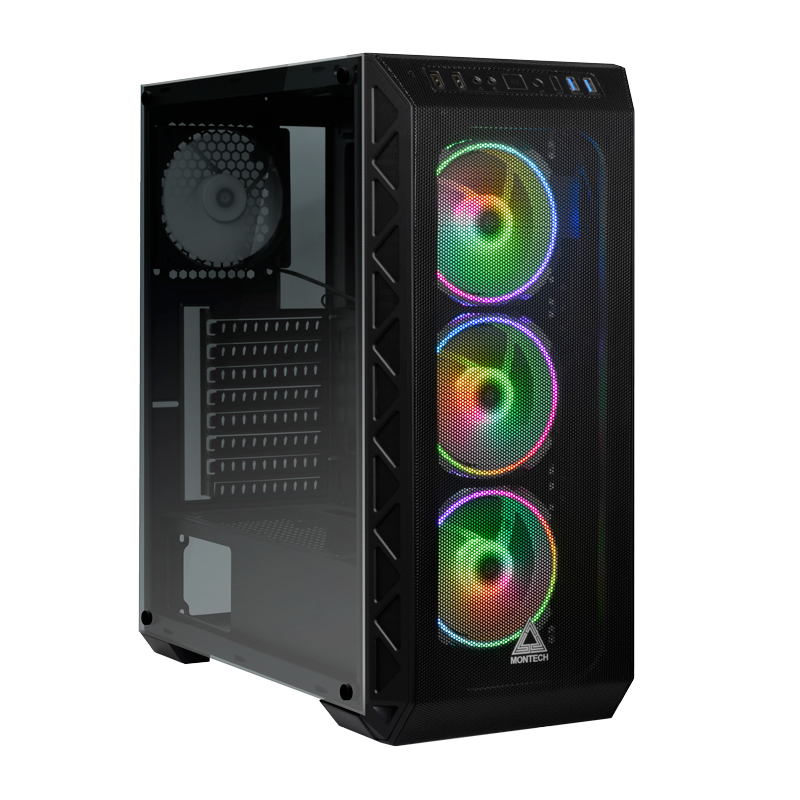 Case Montech Air 900 Mesh Black - Vỏ Máy Tính – Thế Giới Gaming Gear ...