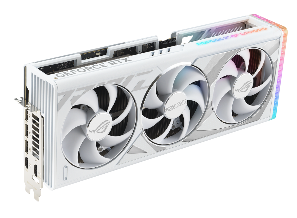 Card Màn Hình - VGA ASUS ROG Strix RTX 4090 OC White Edition 24GB GDDR ...
