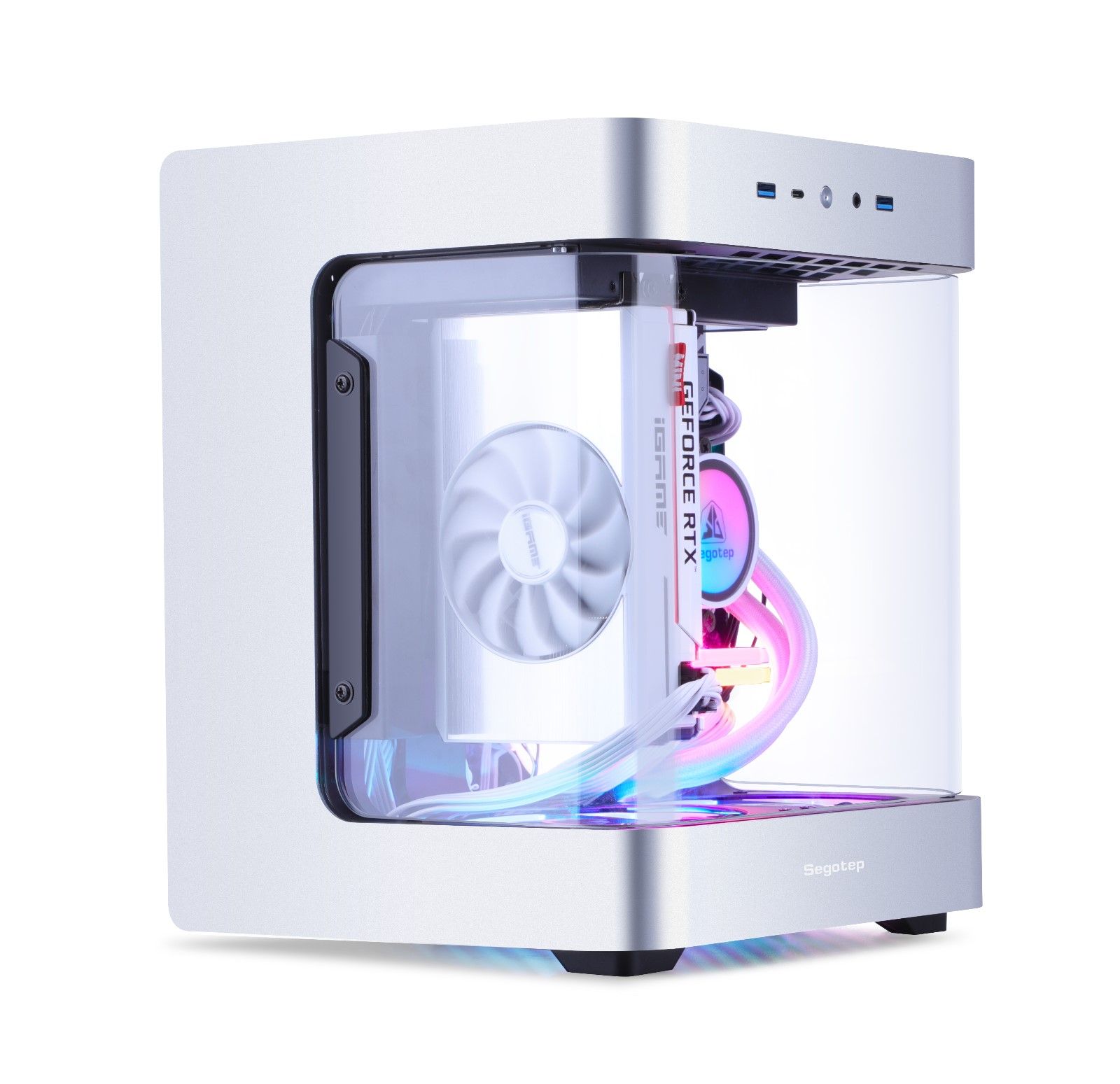 Vỏ Case Máy Tính - Segotep Slath Mini - ITX - White - Thế Giới Gear x ...