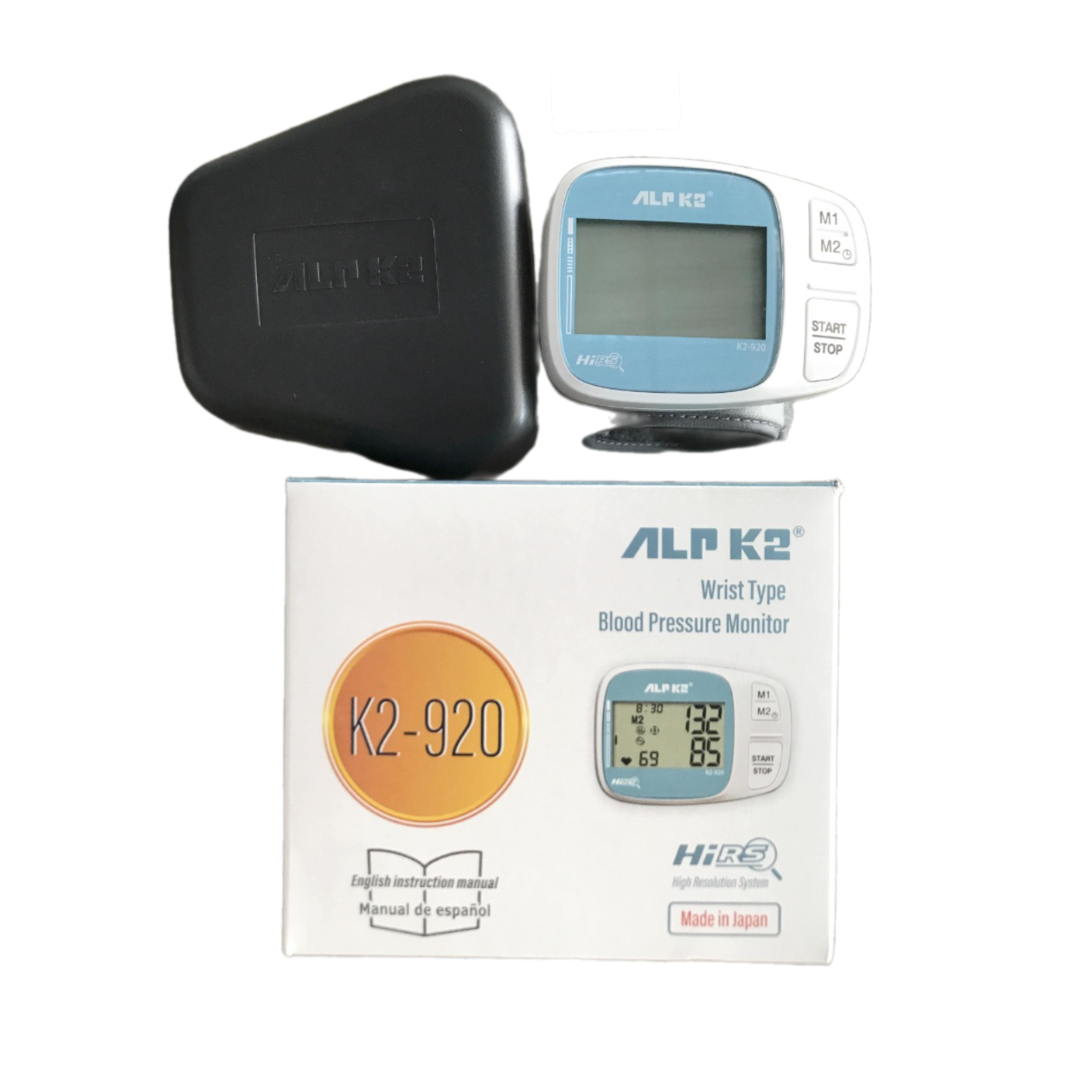 Máy đo huyết áp cổ tay Alpk2 K2-920 – Dụng cụ y khoa thẩm mỹ Tuấn Kiệt