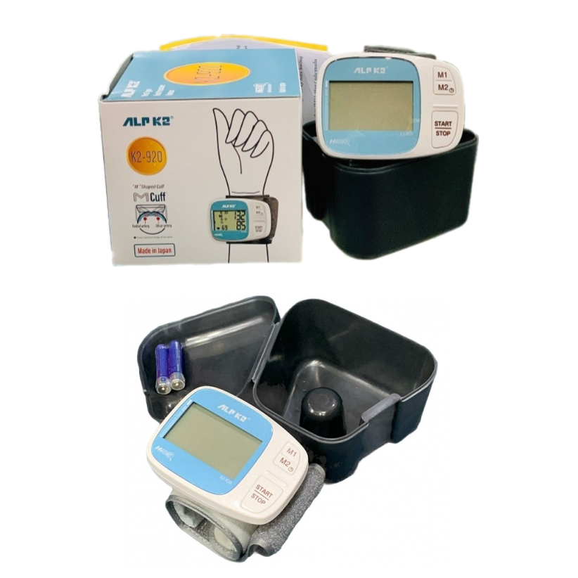 Máy đo huyết áp cổ tay Alpk2 K2-920 – Dụng cụ y khoa thẩm mỹ Tuấn Kiệt