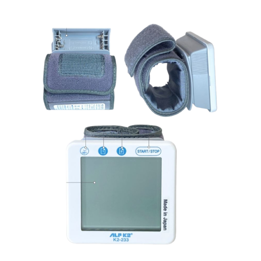 Máy đo huyết áp cổ tay ALPK2 K2 - 233 – Dụng cụ y khoa thẩm mỹ Tuấn Kiệt