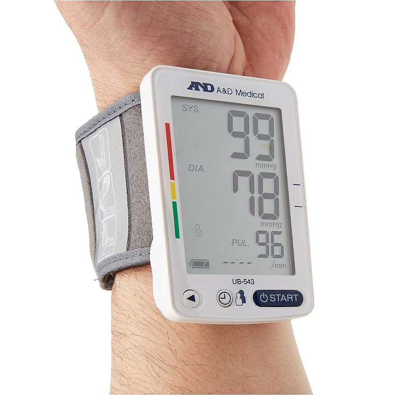 Máy đo huyết áp cổ tay tự động AND UB-543 – Dụng cụ y khoa thẩm mỹ Tuấn ...