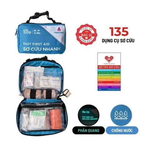 Túi Sơ Cứu Nhanh 135 dụng cụ - Fast First Aid Kit – Dụng cụ y khoa thẩm mỹ Tuấn Kiệt