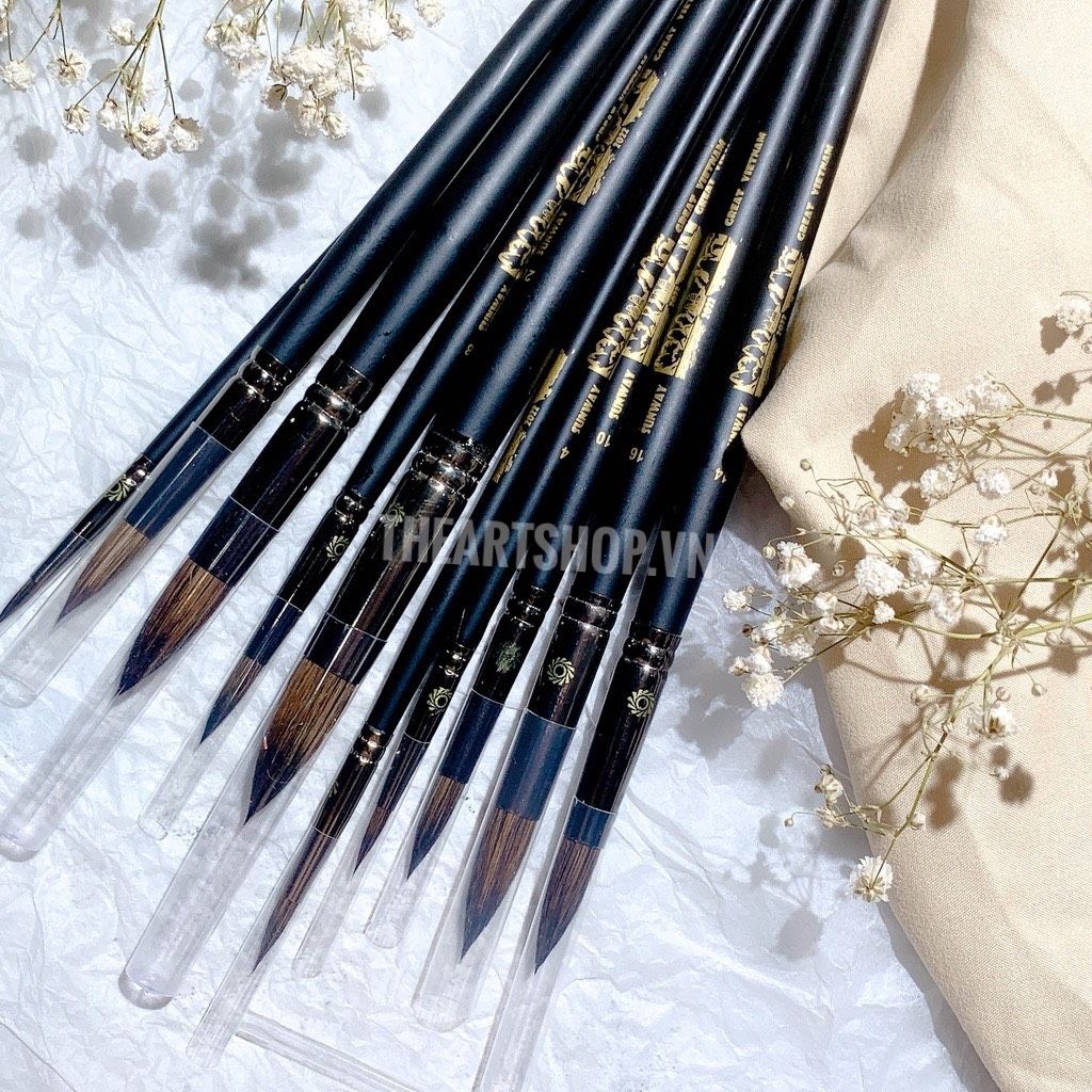 Cọ lông chồn đầu tròn VHL - Vịnh Hạ Long – THEARTSHOP.VN