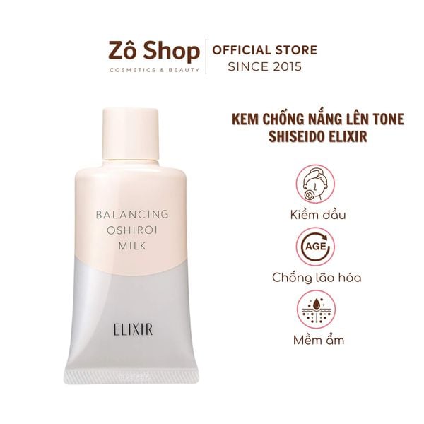 KCN lên tone kiềm dầu, chống lão hóa - Shiseido Elixir Lefre Balancing – Mỹ phẩm Nhật - Zô shop