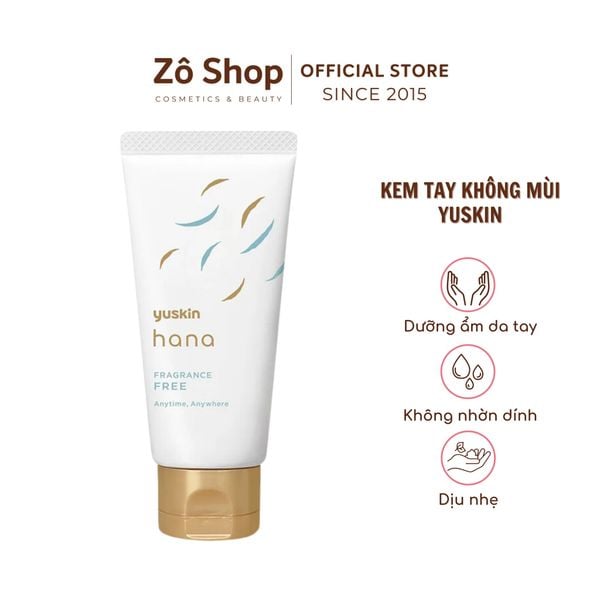 Kem dưỡng da tay Yuskin Hana không mùi 50g – Mỹ phẩm Nhật - Zô shop