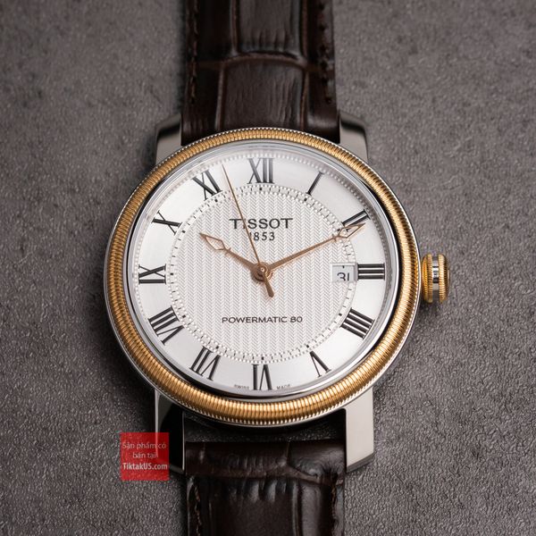 Đồng hồ đeo tay nam Tissot Bridgeport Powermatic 80 T097.407.26.033.00 - Tiktakus