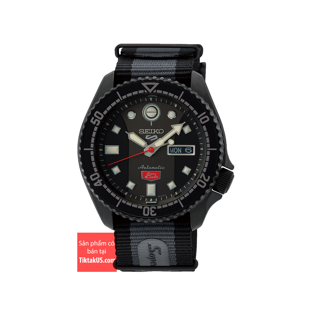 Đồng hồ nam Seiko 5 Sport SRPJ75K1 Honda Super Cub Limited Edition ...