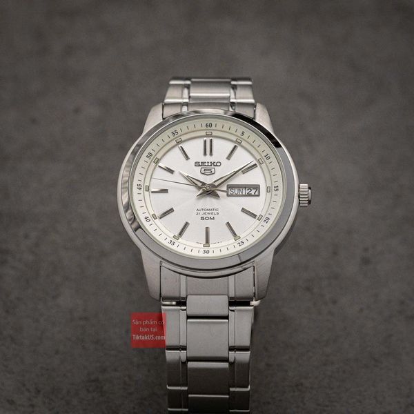 Đồng hồ nam dây thép Seiko 5 Automatic Seiko SNKM83K1 - Tiktakus