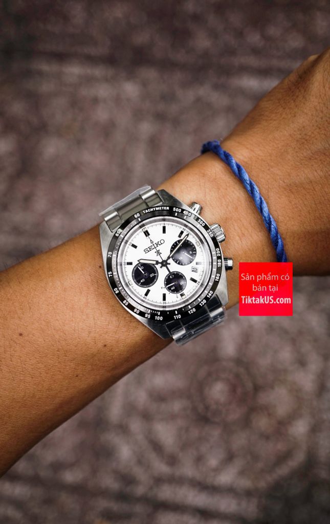 Đồng hồ nam Seiko Prospex PANDA Chronograph SSC813P1 - kính sapphire ...