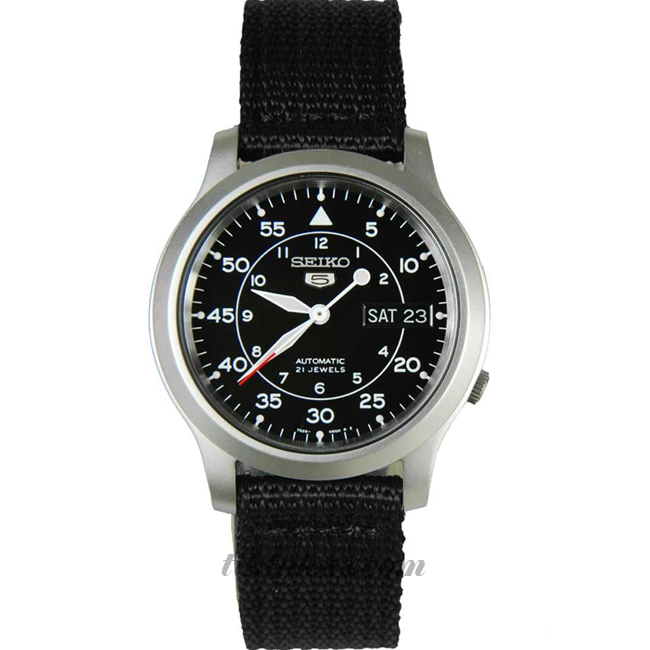 Đồng hồ Seiko 5 SNK809K1 Automatic with Black Canvas - Tiktakus